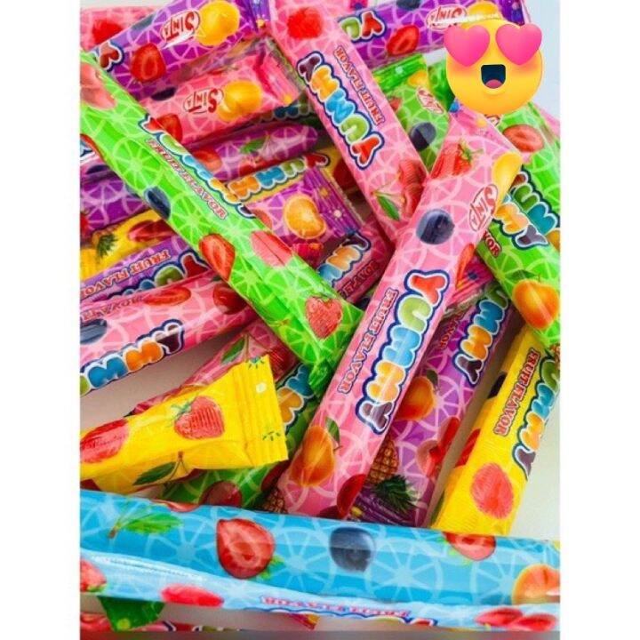 24 Pieces Yummy Jackpot Fruit Flavor Candy / Paninda / Lootbag Treats ...