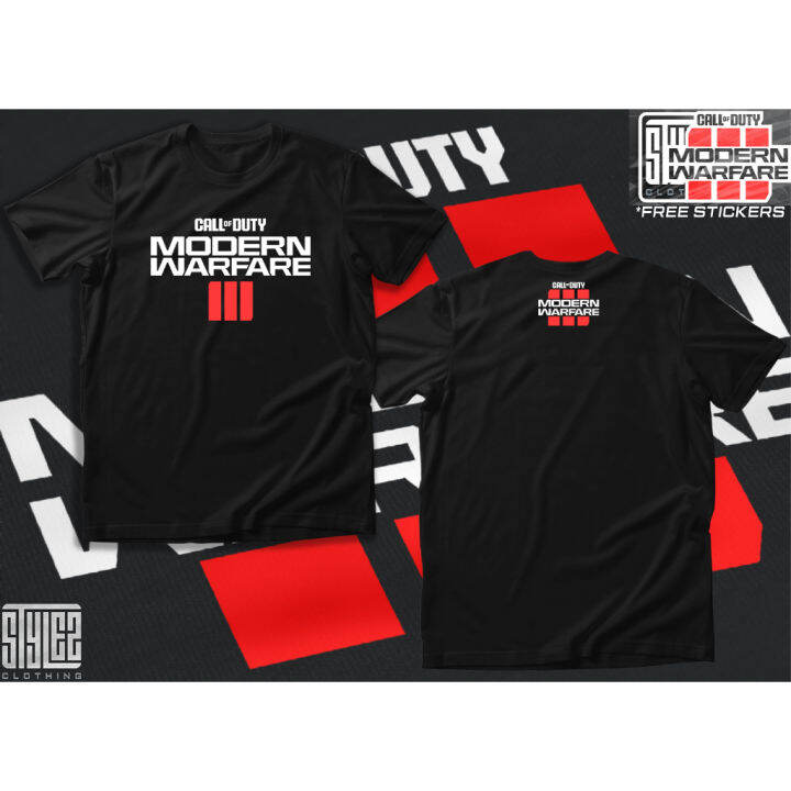CALL OF DUTY MODERN WARFARE 3 III T-SHIRT | Lazada PH