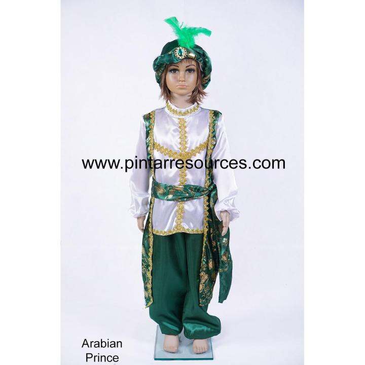 READY STOCK Cosplay children Kids Arabian Prince Fairytale Costume ...