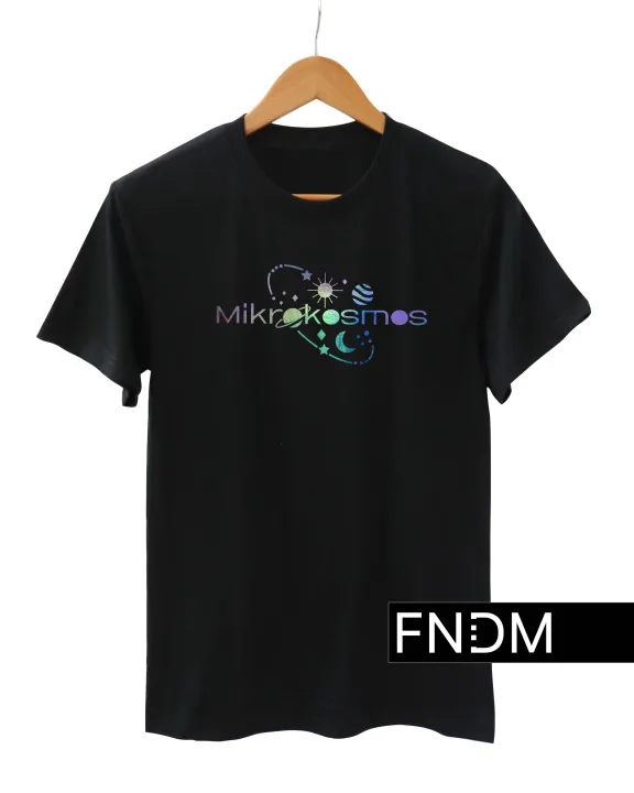 FNDM Mikrokosmos Shirt BTS Army Holographic Fan Unisex Tee | Lazada PH