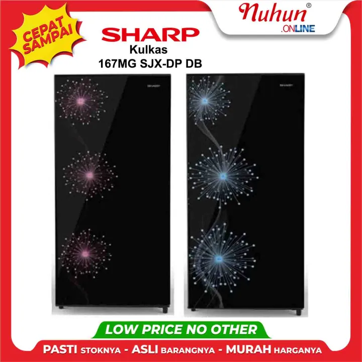 Kulkas Sharp 1 Pintu SJ-X167MG -DP/DB Kapasitas Besar Garansi Resmi ...