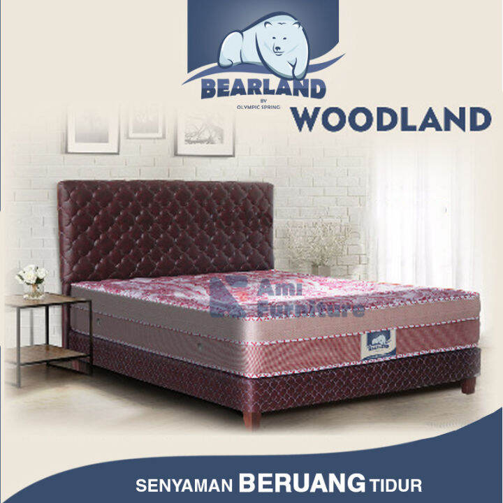 Kasur Springbed Matras springbed 100x200 WOODLAND BEARLAND GRIZZLY ...