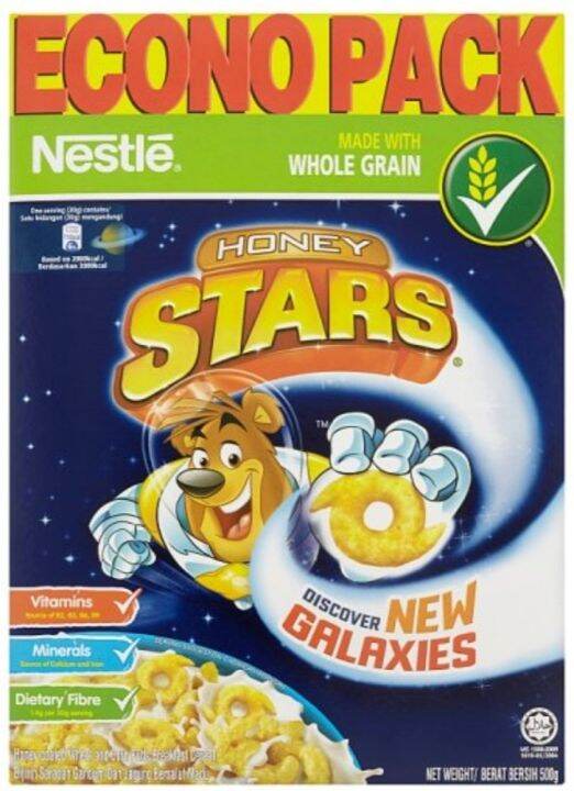 Nestle Honey Star Breakfast Cereal 450g Econo Pack | Lazada