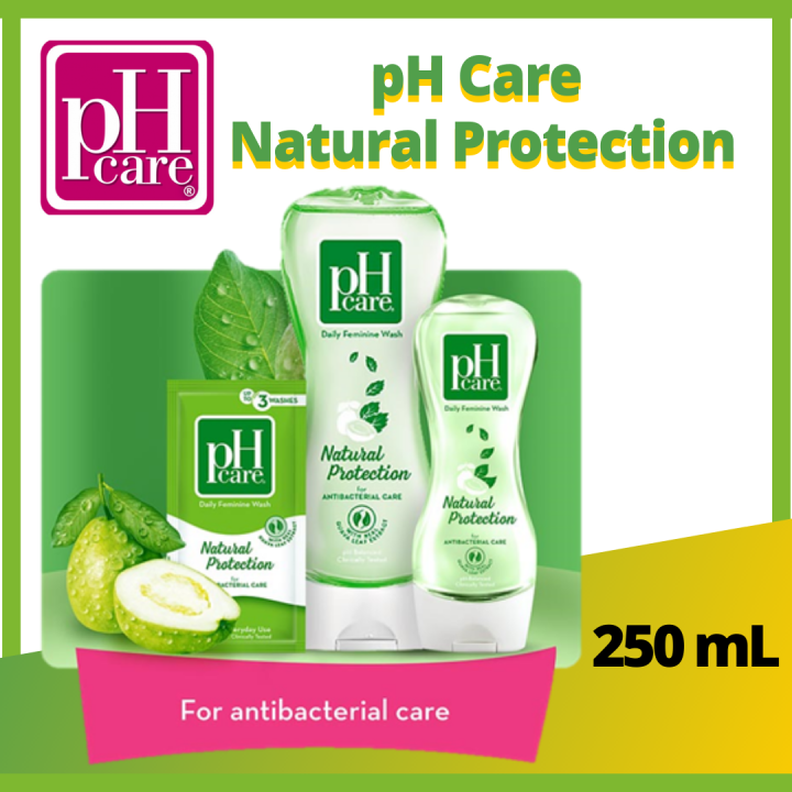 Original pH Care Natural Protection Anti-Bacterial Feminine Wash (250 ...