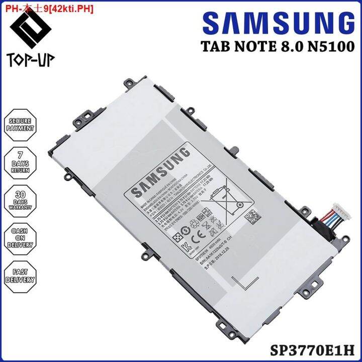 OriginalGalaxy Note 8.0 N5100 N5120 GT-N5100 GT-N5110 Battery Model ...