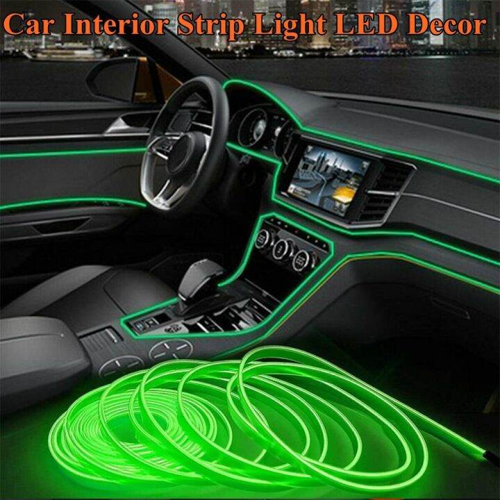 PETIBAG Red Color DIY Party Decoration Cold Light Decorative Lamp Car ...