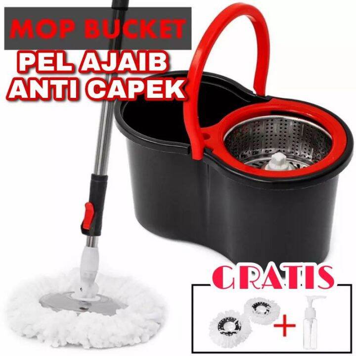Pel Lantai Ultra Mop ANTI CAPEK BISA PUTAR Pel an Lantai bisa mutar ...