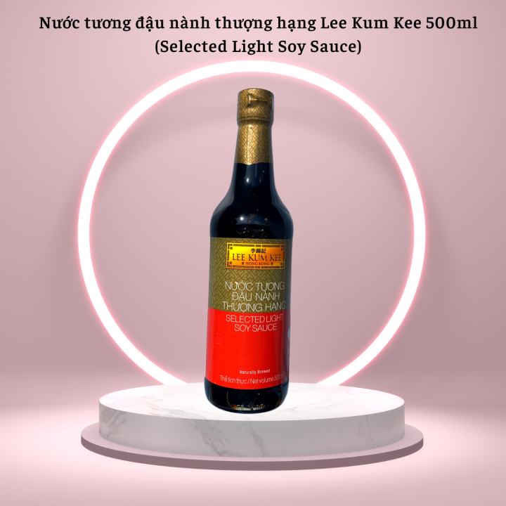Nước tương đậu nành thượng hạng Lee Kum Kee 500ml (Selected Light Soy Sauce) | Lazada.vn