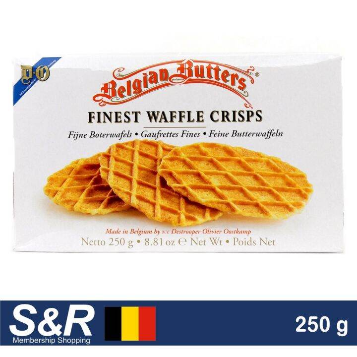 Belgian Butters Finest Waffle Crisps 250g | Lazada PH