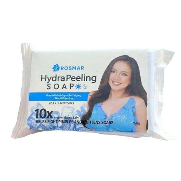 Rosmar hydra Peeling Soap Instant glass skin 150G | Lazada PH