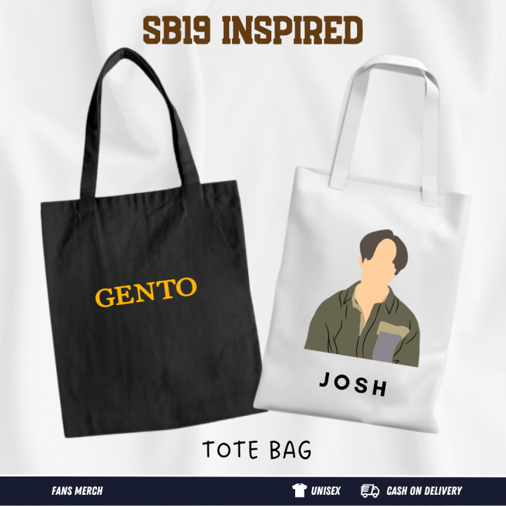 SB19 TOTE BAG SB19 INSPIRED KATSA BAG WITH ZIPPER BOTH SIDES HAVE ...