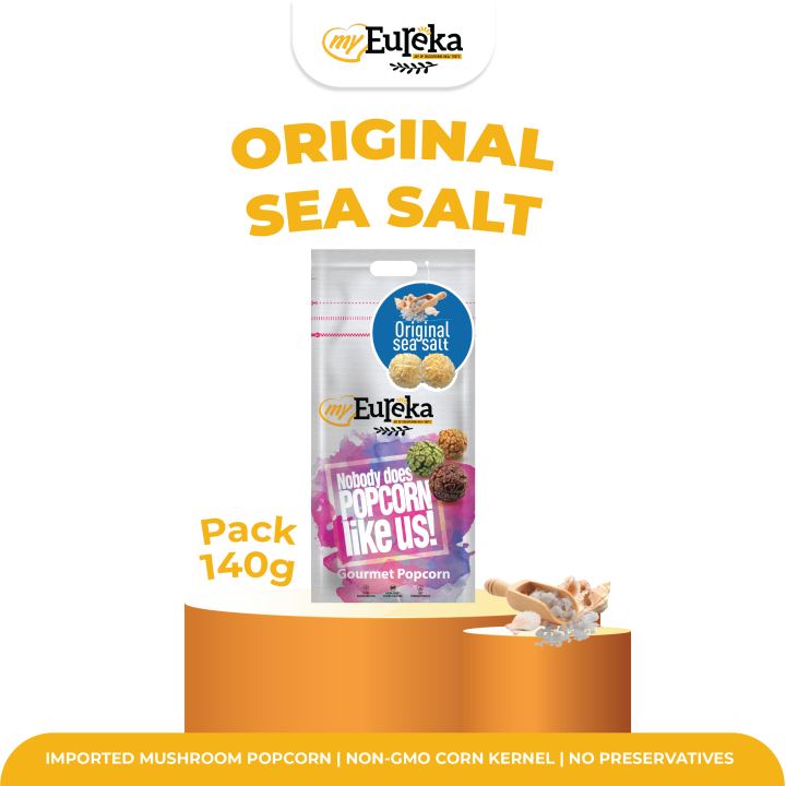 Eureka Popcorn Original Sea Salt | Lazada Indonesia