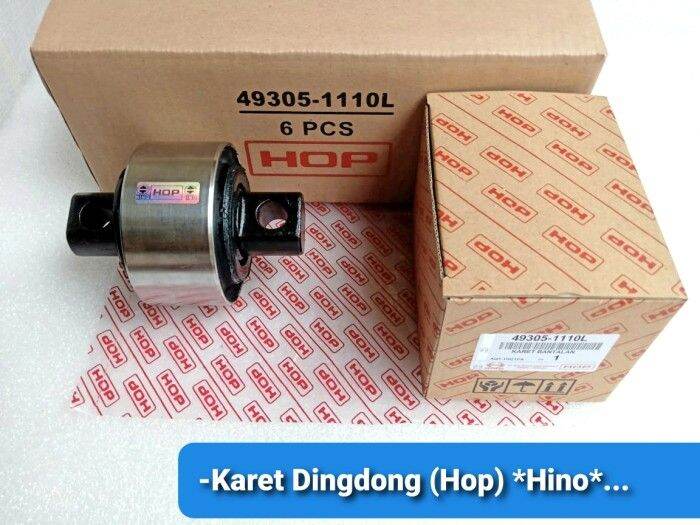 Karet Dingdong Dindong Karet Bushing Torque Rod HINO HOP 49305-1110L ...