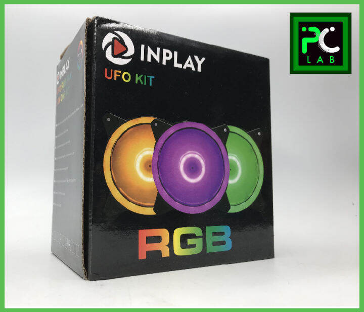 InPlay UFO RGB 3-in-1 Fan Kit- Black | Lazada PH