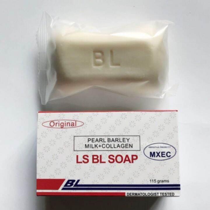 soap ORIGINAL LS BL SOAP (with PEARL BARLEY MILK +COLLAGEN) 115grams ...