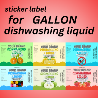 sticker label for gallon | Lazada PH