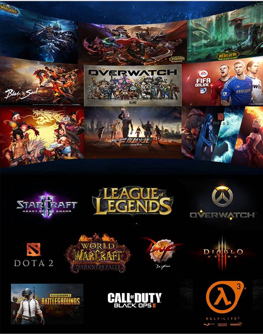 Motospeed Darmoshark M3 4K Wireless BT Gaming Esports Mouse 26000DPI TTC Encoder PAM3395 Optical ...