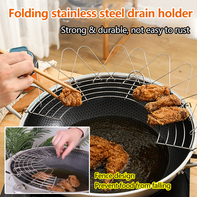 huowa Stainless Steel Oil Drip Rack and SemiCircular with Fence for ...