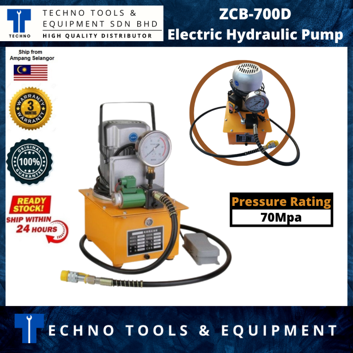 ZCB-700D Electric Hydraulic Pump Motor Pump Electric Station 70MPA 220V ...
