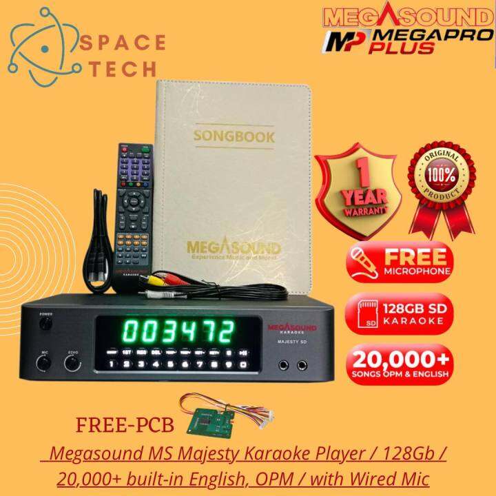 Megasound MS Majesty Karaoke Player / 128Gb / 20,000+ built-in English ...