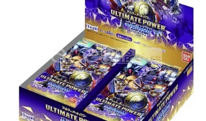 DG DIGI--BT02--box Digimon Ultimate Power Digimon Booster Pack DIGI ...
