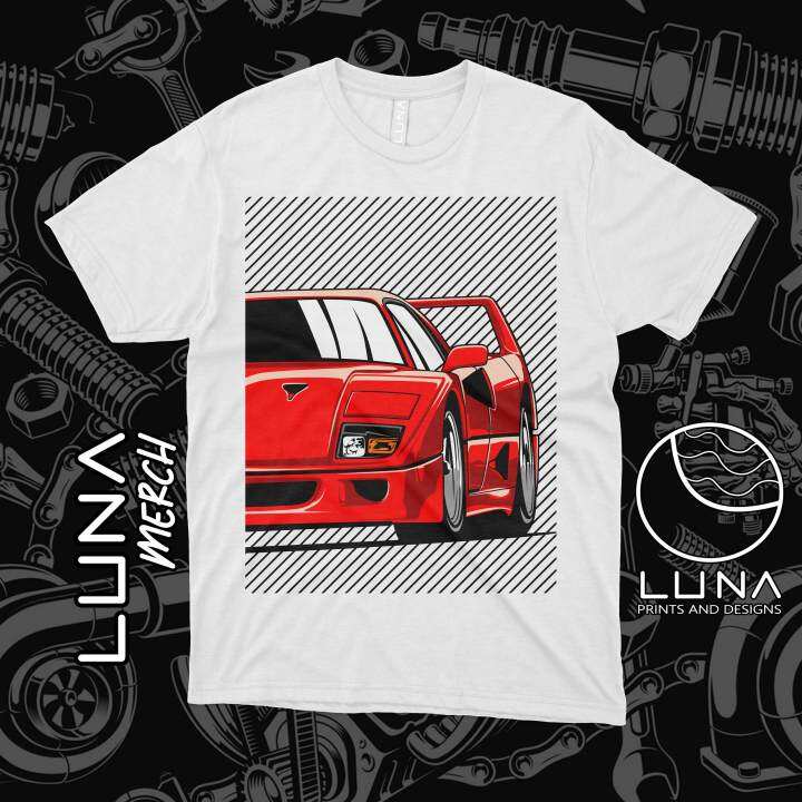 Ferrari F40 - Car Shirt Collection - The Luna Merch | Lazada PH