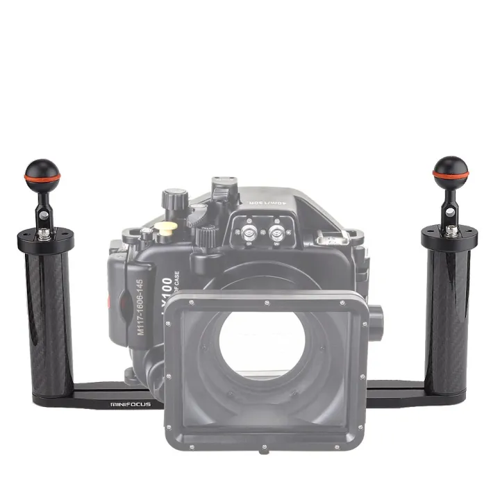 Floating Dual Ball Arm Underwater Photography Diving Camera Tray Double ...