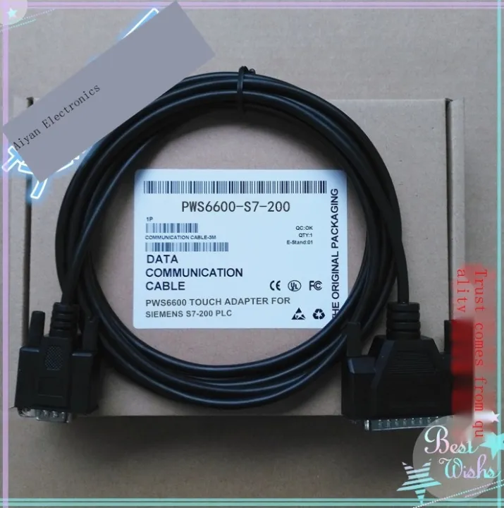 คุณภาพสูง2022 2.38 Hitech PWS6600/6A00T หน้าจอสัมผัสและ Siemens S7-200 ...