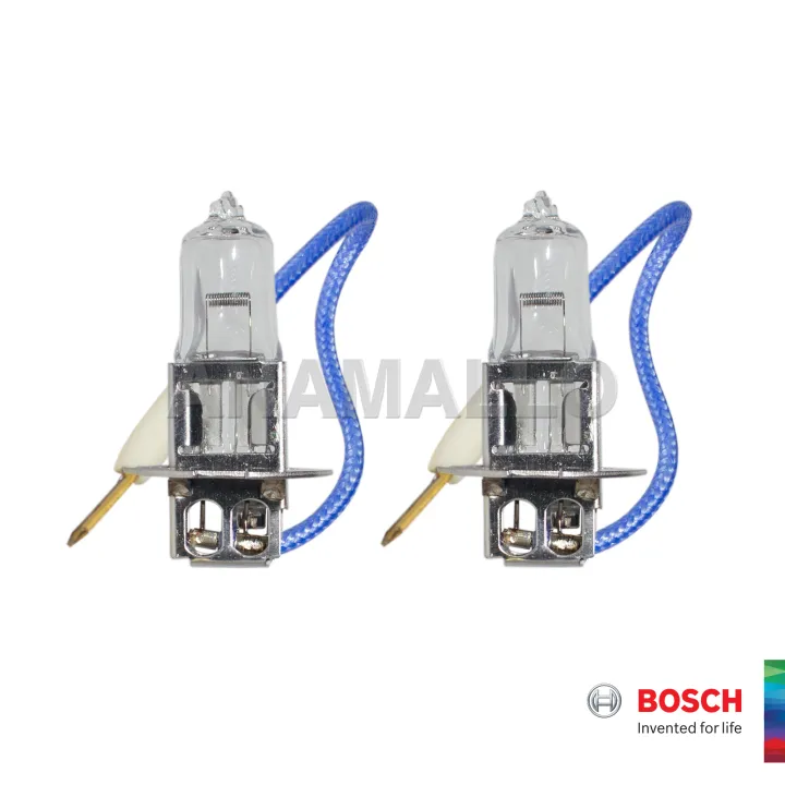 BOSCH H3 12V 100W SET HALOGEN BULB | Lazada PH