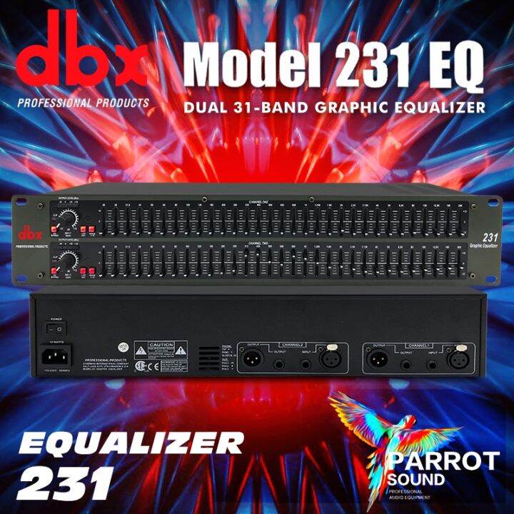 DBX Graphic Equalizer dbx 231 Dual channel 31 band 2-series☀ | Lazada PH