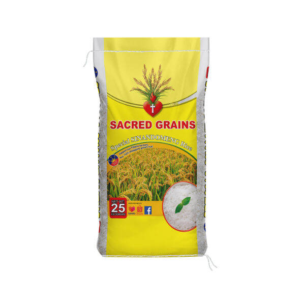 Sacred Grains Sinandomeng Rice 25kg | Lazada PH