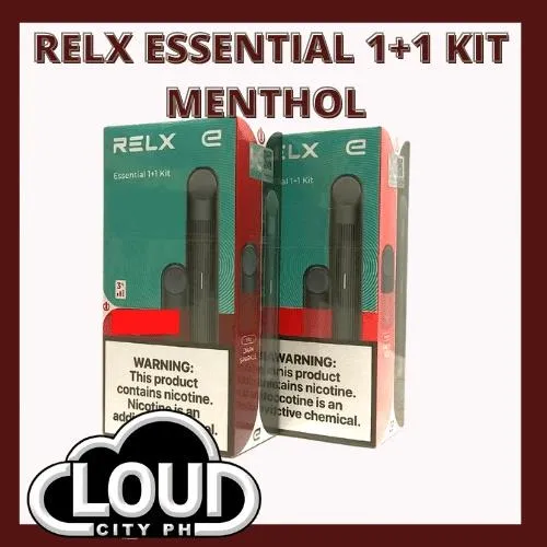 Authentic Relx Essential 1 1 Kit Black Brand New Sealed 100 ORIGINAL ...