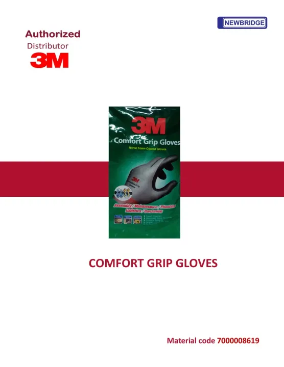 Comfort Grip Gloves Cut Resistant by 3M Philippines - Newbridge CGL ...