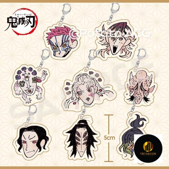 Móc khoá Thanh Gươm diệt quỷ Demon Slayer Anime Keychain Giyuutarou ...