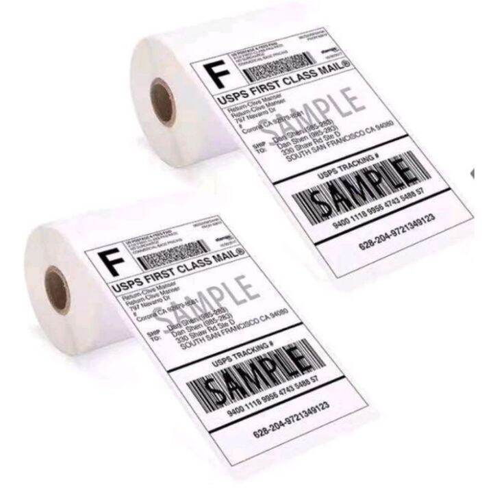 A6 THERMAL WAYBILL STICKER 100mmx150mm Rolls 350 sheets | Lazada PH