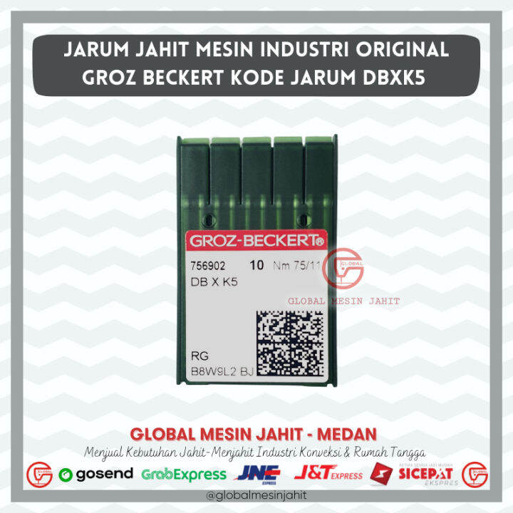 Jarum Mesin Jahit DBxK5 GROZ BECKERT NEEDLE ORIGINAL Bordir Komputer - 11 | Lazada Indonesia