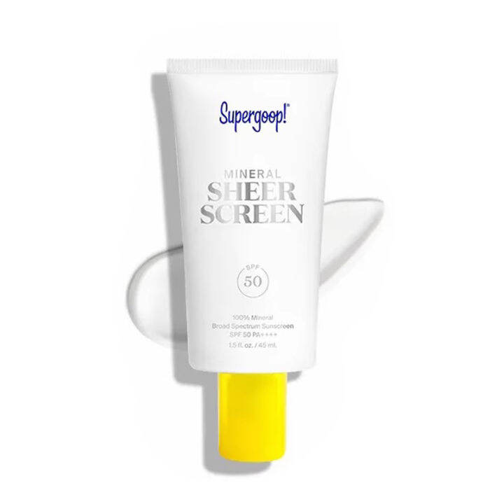 [พร้อมส่ง] SUPERGOOP! Mineral Sheer Screen SPF 50 45ml | Lazada.co.th