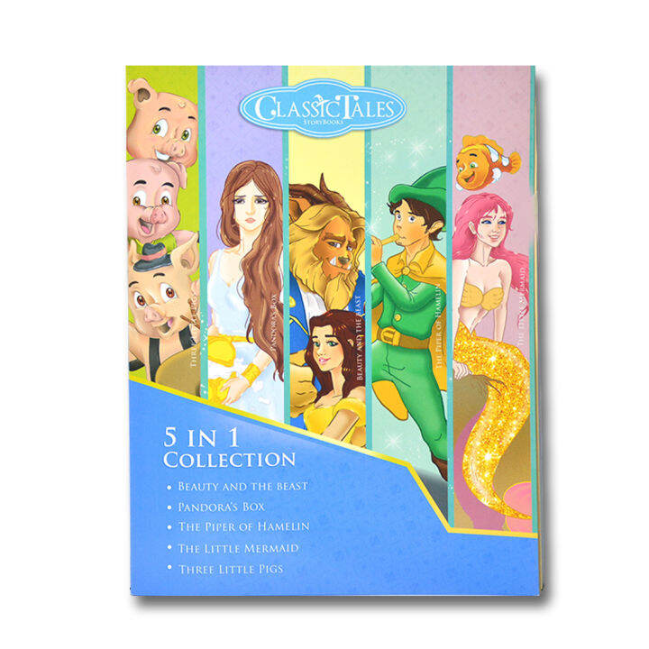 Classic Tales 5 in 1 Story Book Vol. 4 | Lazada PH