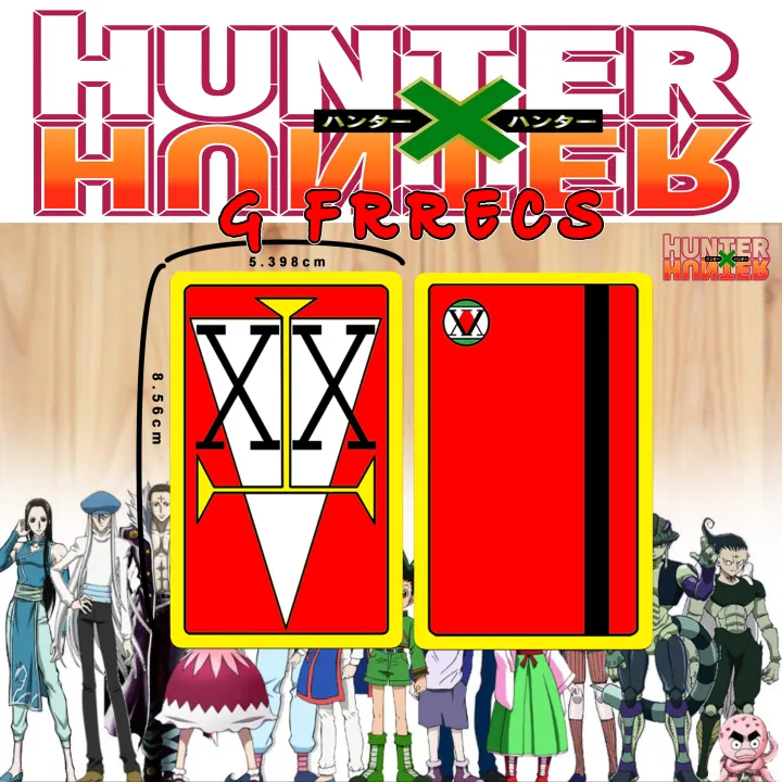 Hunter X Hunter License Card Ging Freecs collectibles ATM size card ...