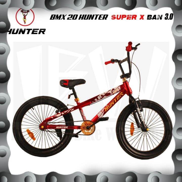 IBW - Sepeda BMX HUNTER SUPER X Ban 3.0 Uk 20" | Lazada Indonesia