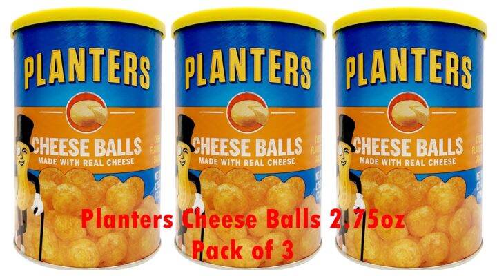 Planters Cheese Balls 2.75oz - Pack of 3 | Lazada PH