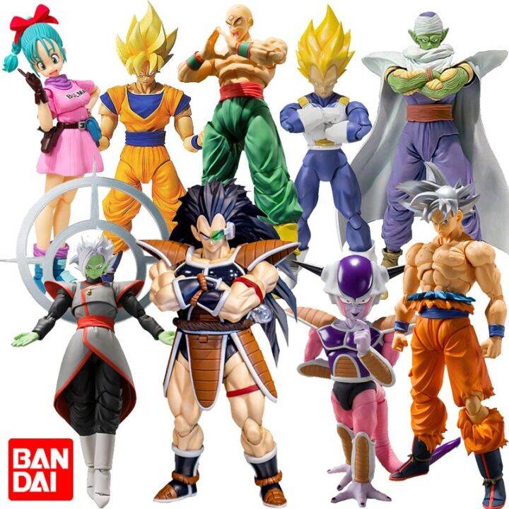 Bandai Dragon Ball Z Anime Figure SHF Gohan Goku Master Roshi Vegeta IV ...