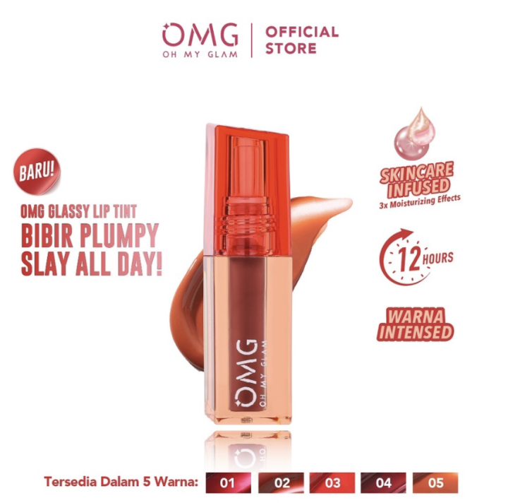 OMG GLASSY LIP TINT | Lazada Indonesia