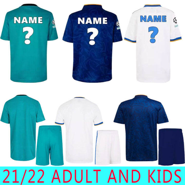Men's kids kit T-shirt 21-22 top MARCELO 2021 jersey JOVIC BENZEMA 2022 ...