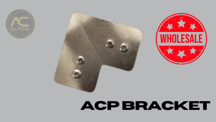 AC GLASS: ACP BRACKET 2.2mm thickness Galvanized Steel 65 grams | Lazada PH
