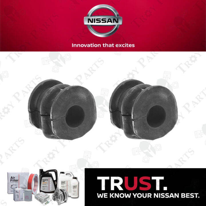 (2pc) Original Nissan Stabilizer Sway Bar Bush Front 54613-1HA0A for ...