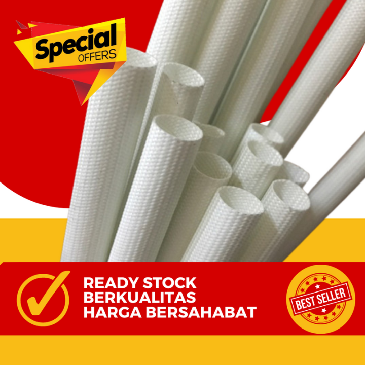 Selongsong asbes putih ukuran 2mm dapat 50 pcs | Lazada Indonesia