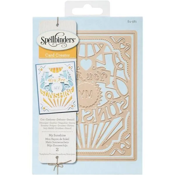 Spellbinders Card Creator - Die - My Sunshine | Lazada PH