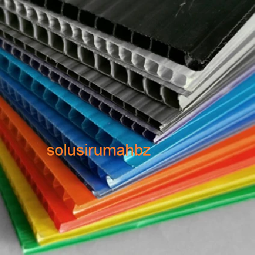 POLYCARBONAT IMPRA BOARD 50x75cm tebal 2MM PLASTIK BERONGGA PVC panjang ...
