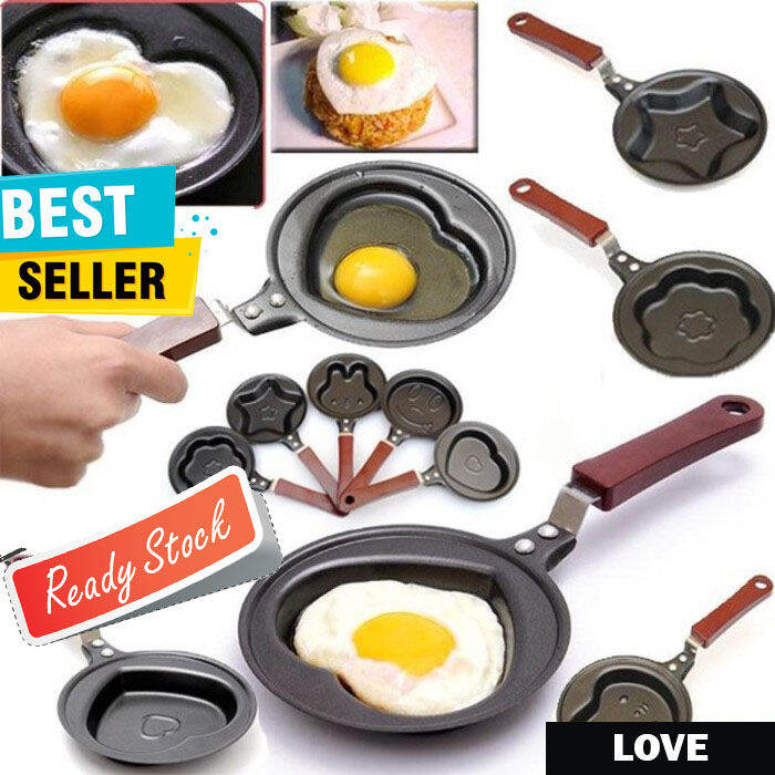 Frying Pan Mini Teflon Karakter Lucu Anti Lengket Cute Character Design ...